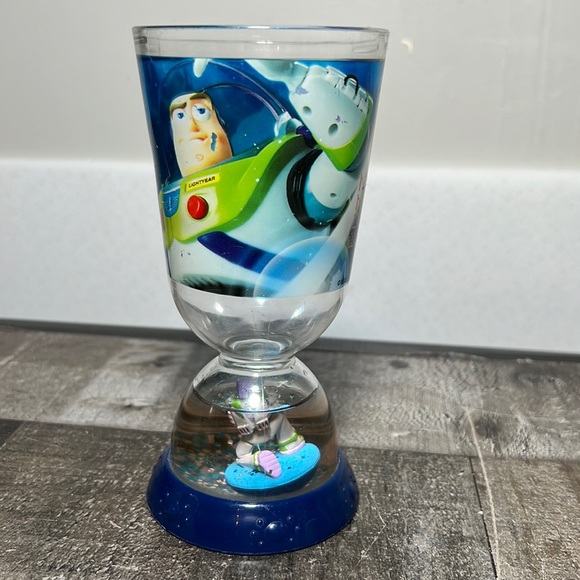 Disney | Kitchen | Vintage Plastic Buzz Lightyear Disney Pedestal Cup ...